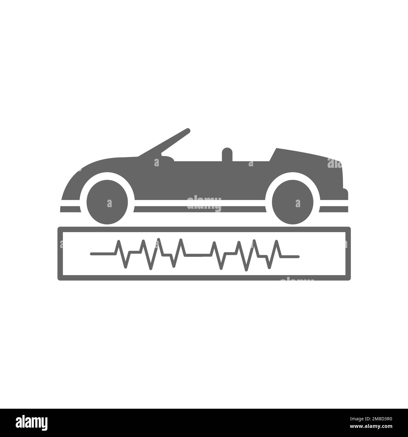 Auto calibration icons, common graphic resources, vector illustrations ...