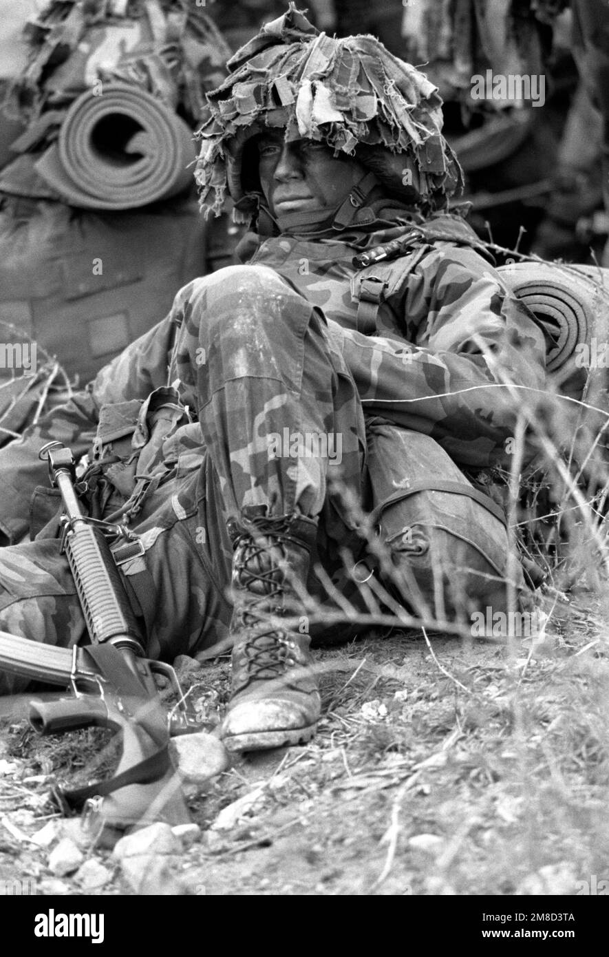 U s army infantry team Black and White Stock Photos & Images - Alamy