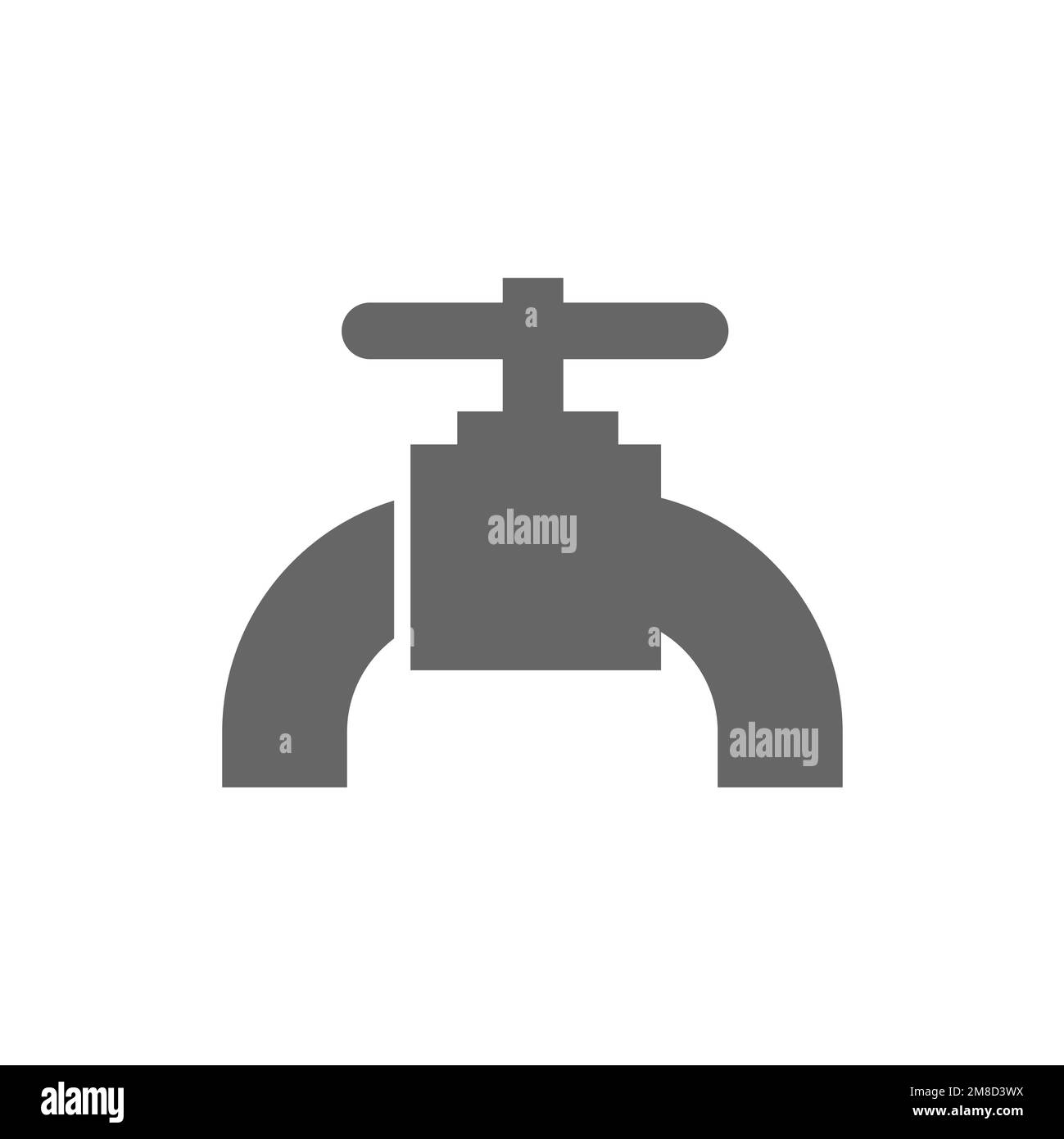 Water valve icon, common graphic resources, vector illustration Stock ...