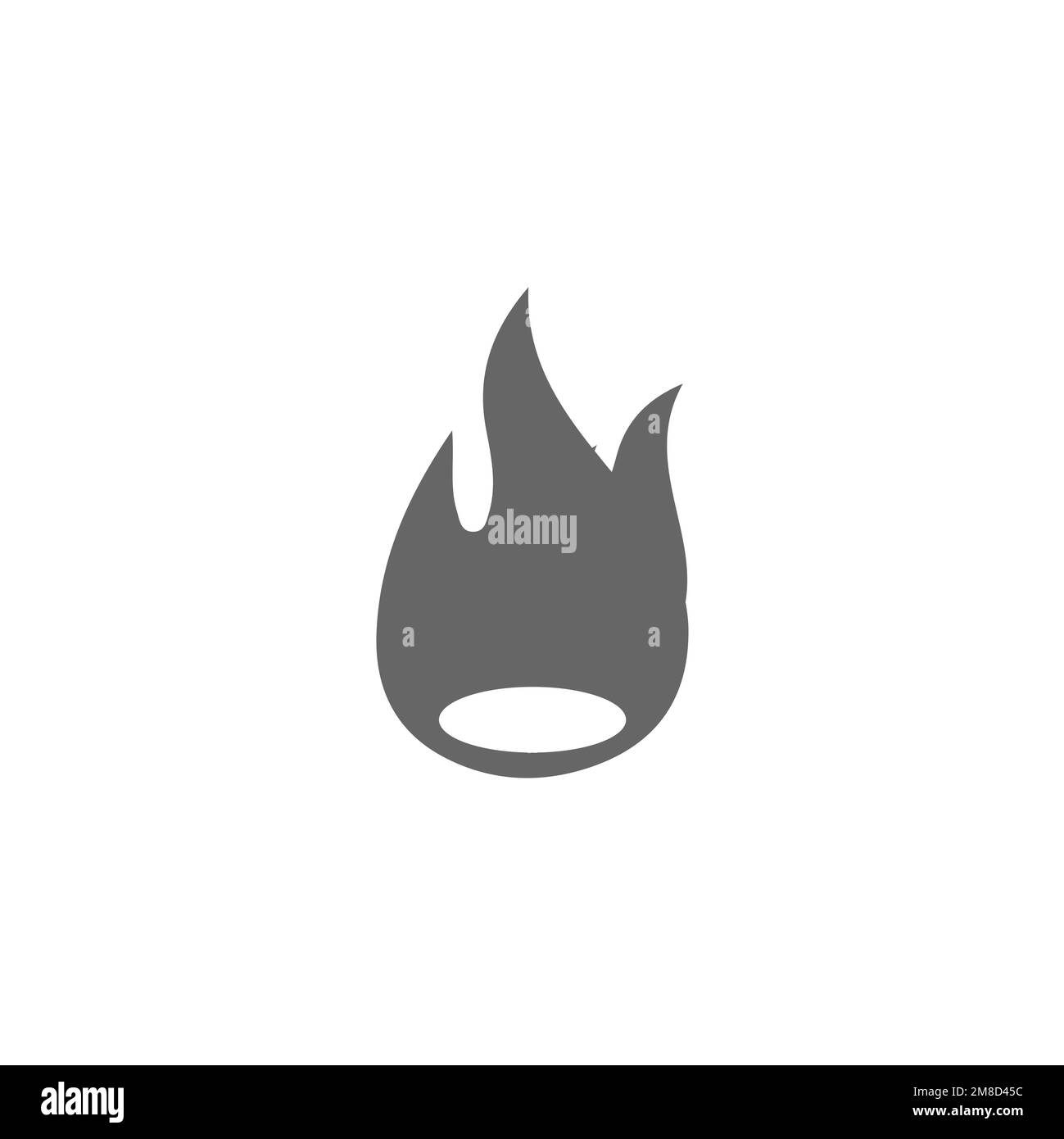 Flame icon, common graphic resources, vector illustration Stock Vector ...