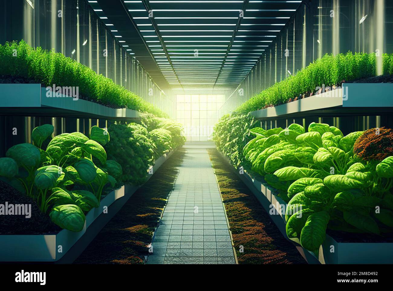 growing vegetables and horticultural crops through hydroponics in a ...