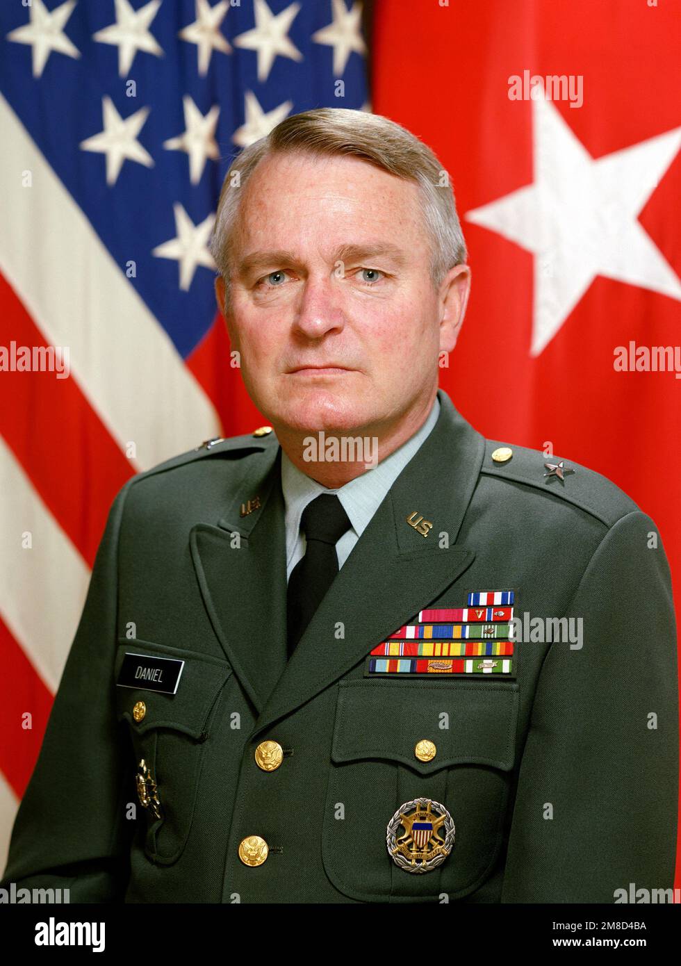 BGEN Eugene L. Daniel, USA (uncovered). Country: Unknown Stock Photo ...