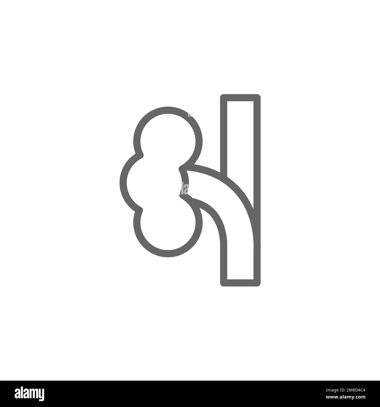 Kidney system icons, common graphic resources, vector illustrations ...