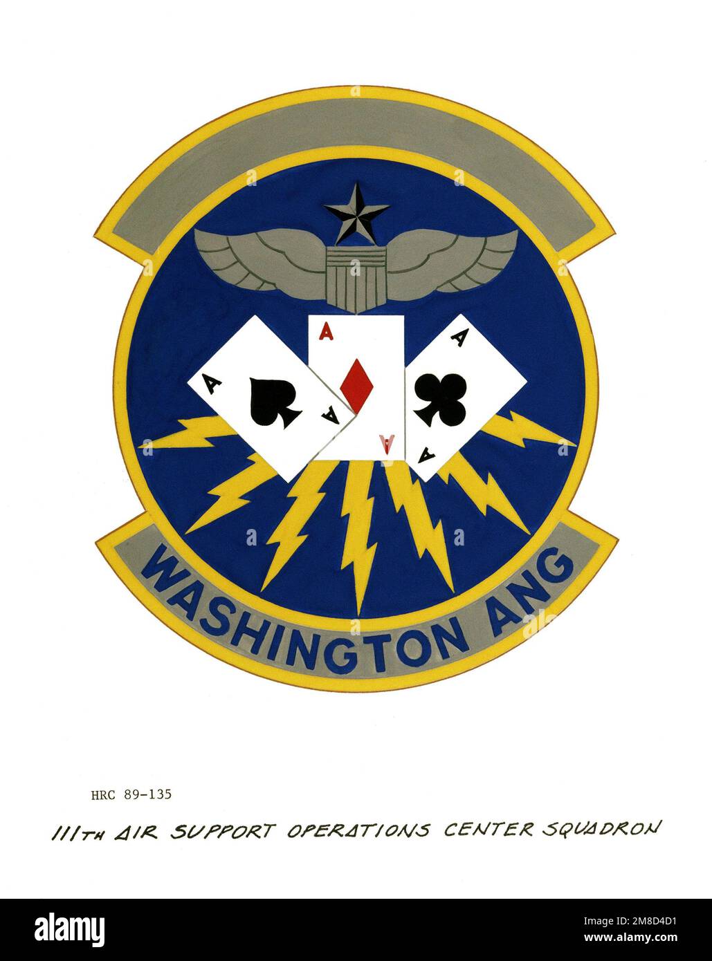 Approved insignia for: 111th Support Operations Center Squadron ...