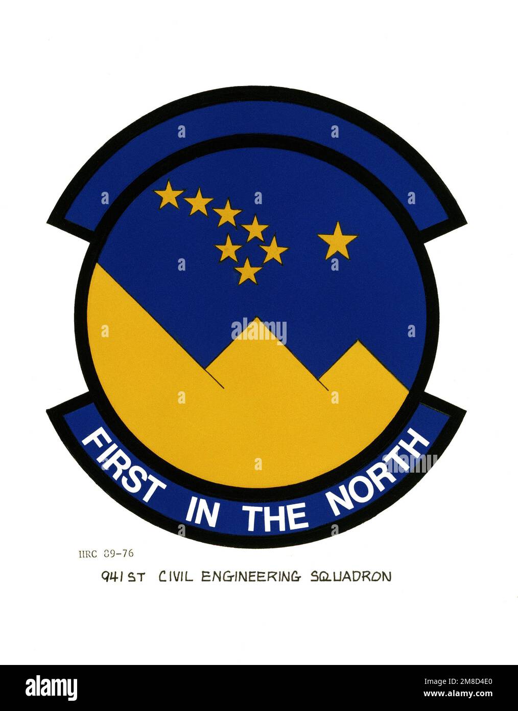 Approved insignia for: 941st Civil Engineering Squadron. Country ...