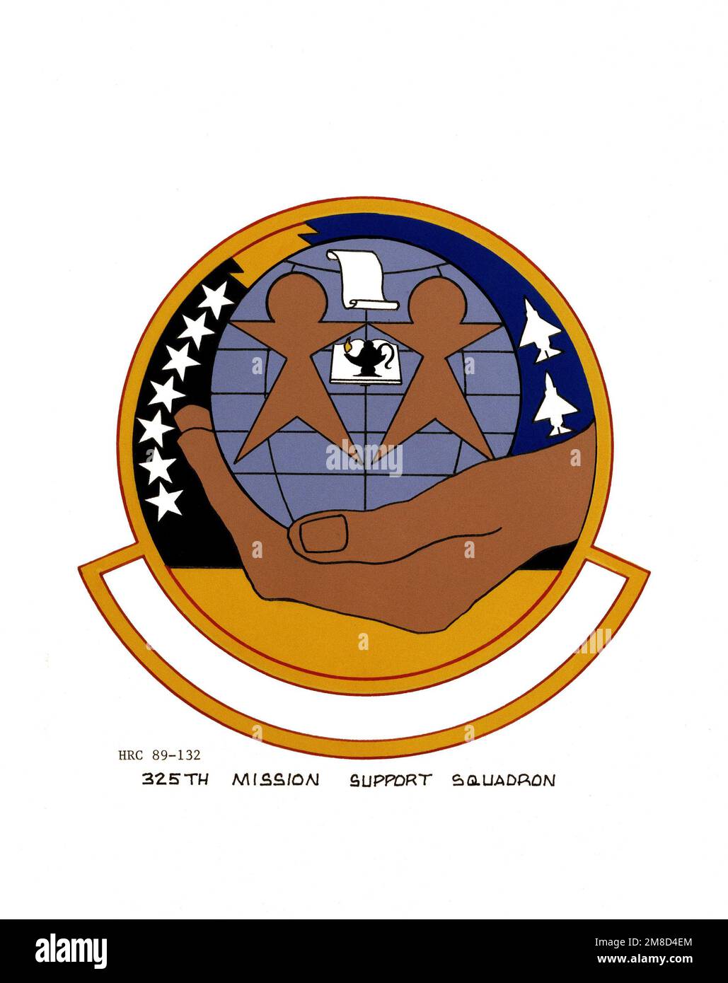 Approved insignia for: Mission Support Squadron. Country: Unknown Stock ...