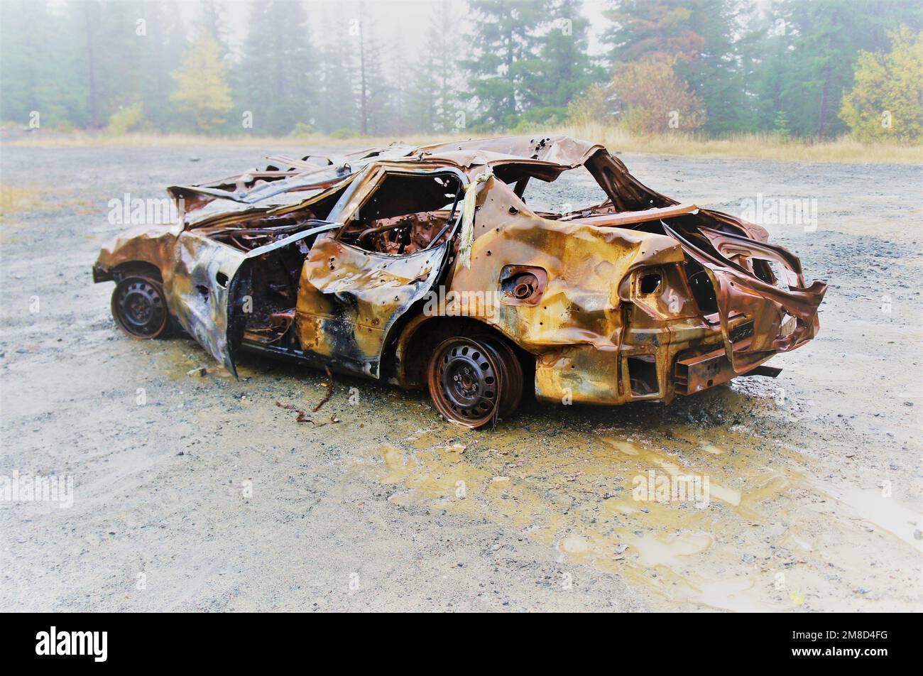 Torched vehicle hi-res stock photography and images - Alamy