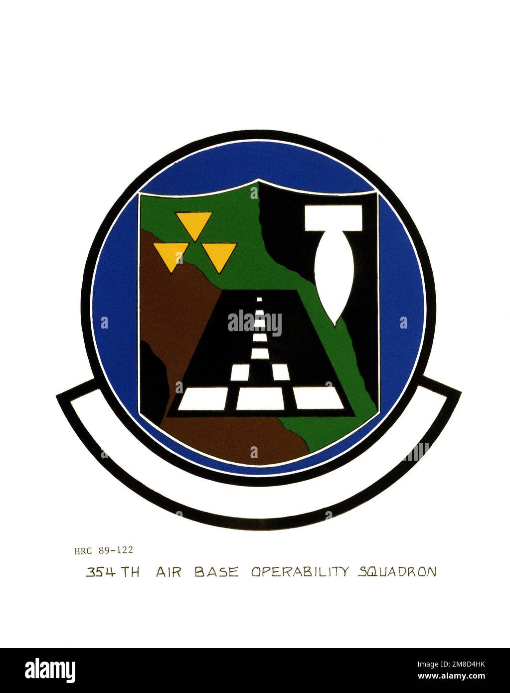 Approved insignia for: 354th Air Base Operability Squadron. Country ...