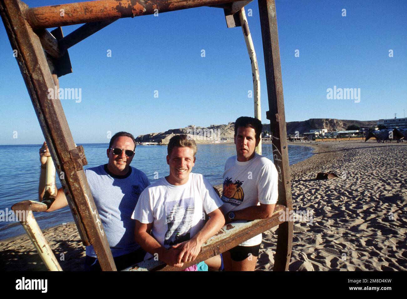 CPT Dave Remendowski, left, SSGT Dave Rauer, center, and SSGT Joe ...