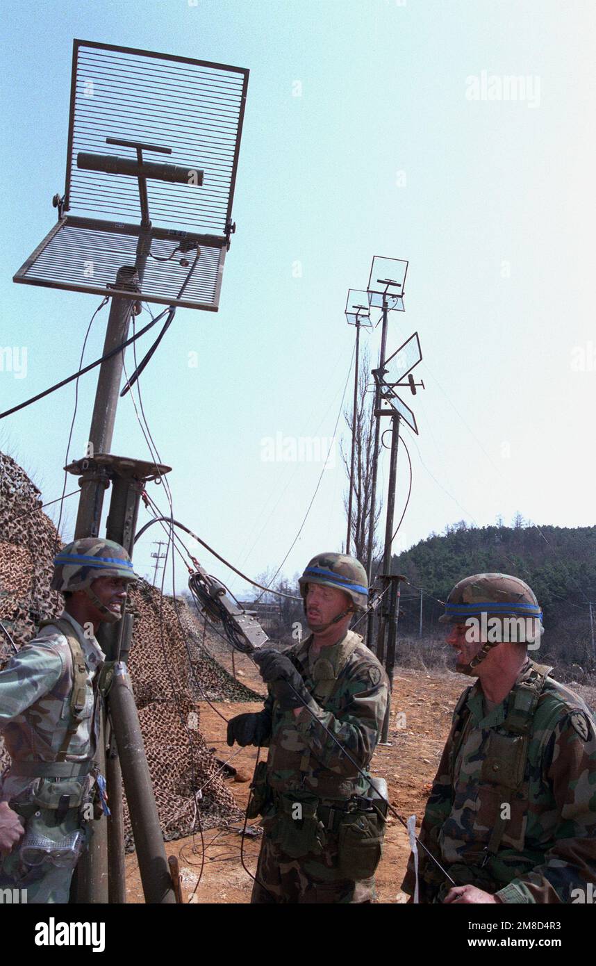 SSGT Dwain Gully, left, SSGT Wayne J. Riemer, center, and MAJ David G ...