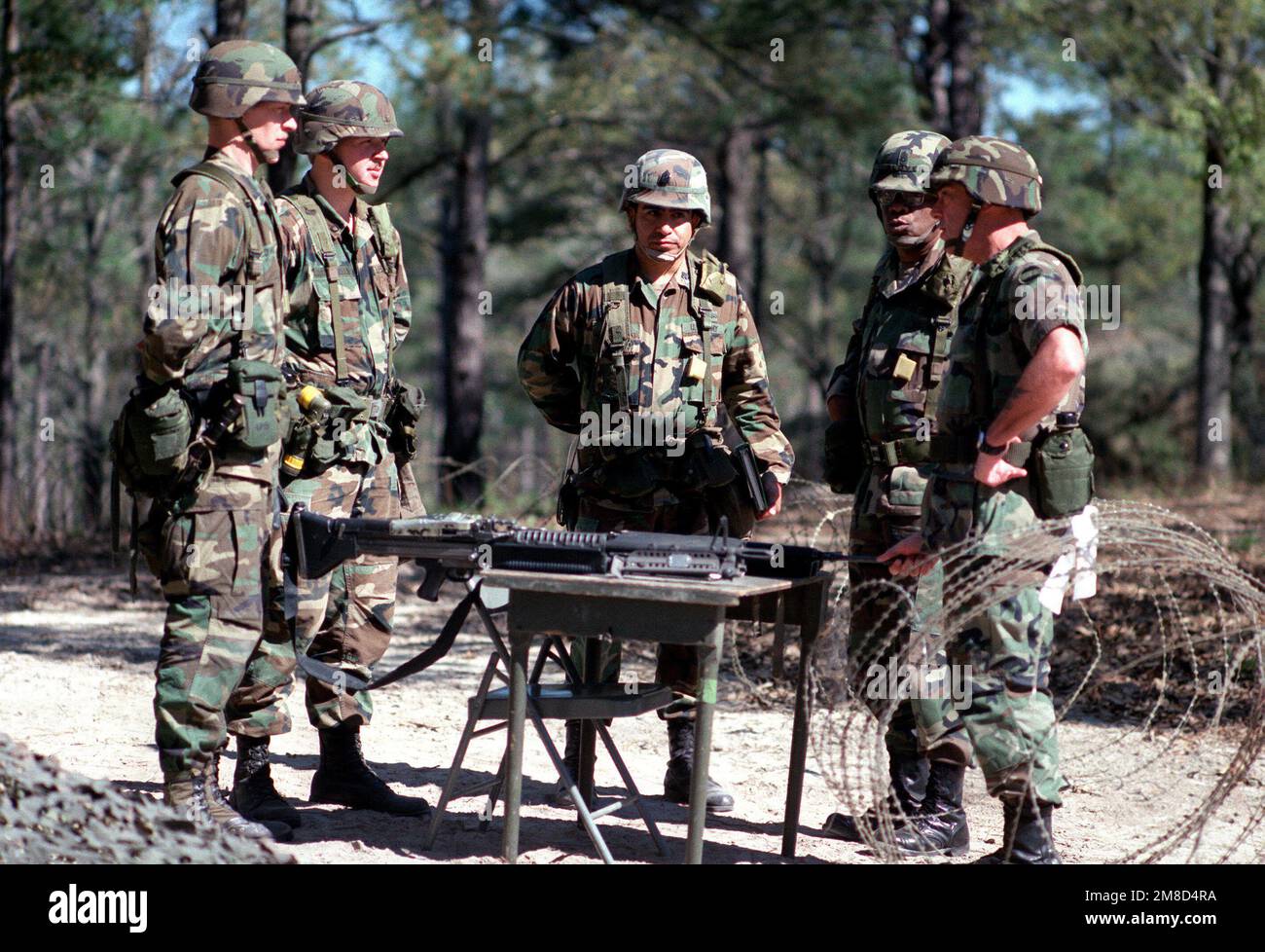 SGM Robert F. Beach, right, command sergeant major, Forces Command ...