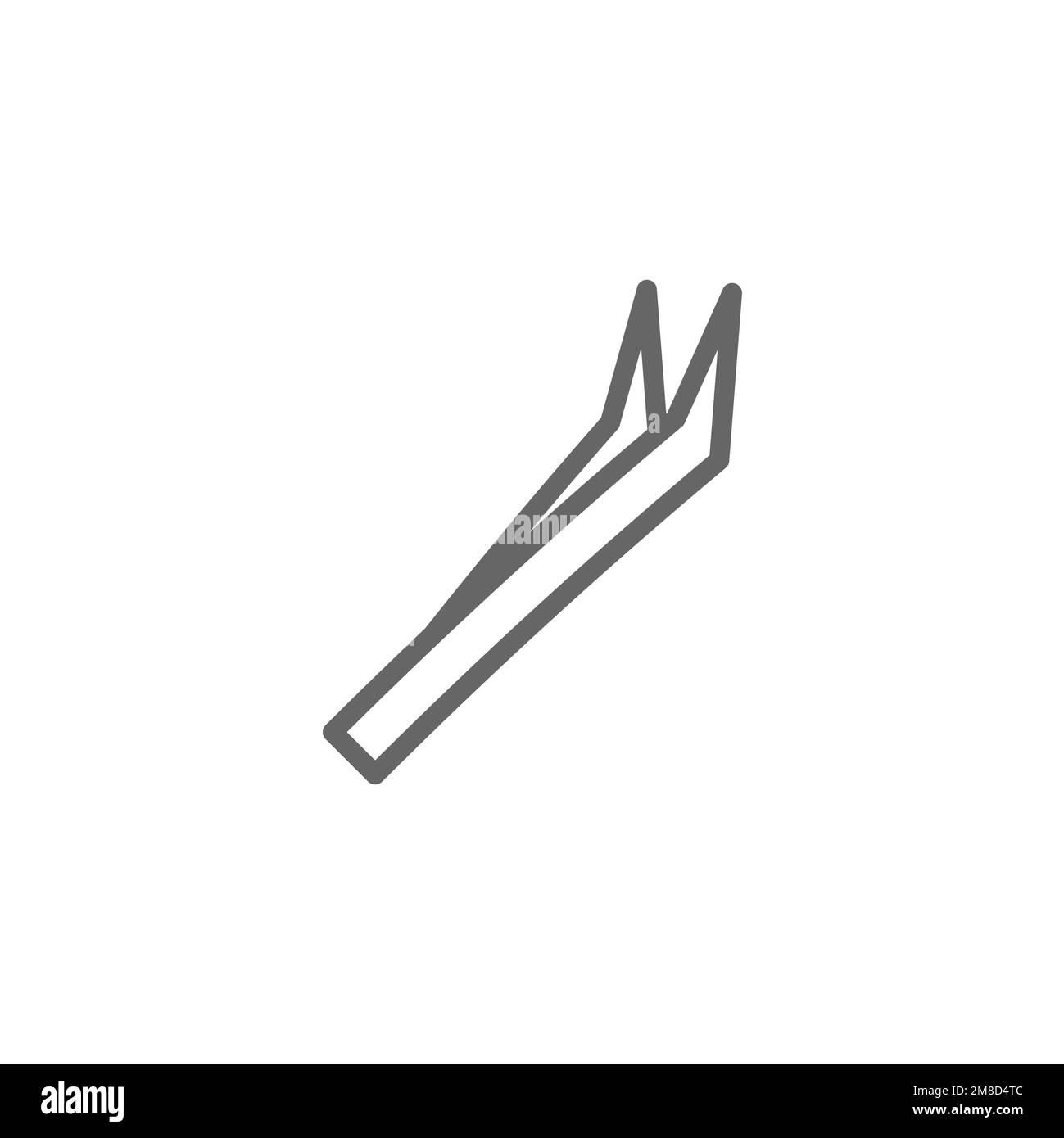 Tweezer icons, common graphic resources, vector illustrations Stock ...