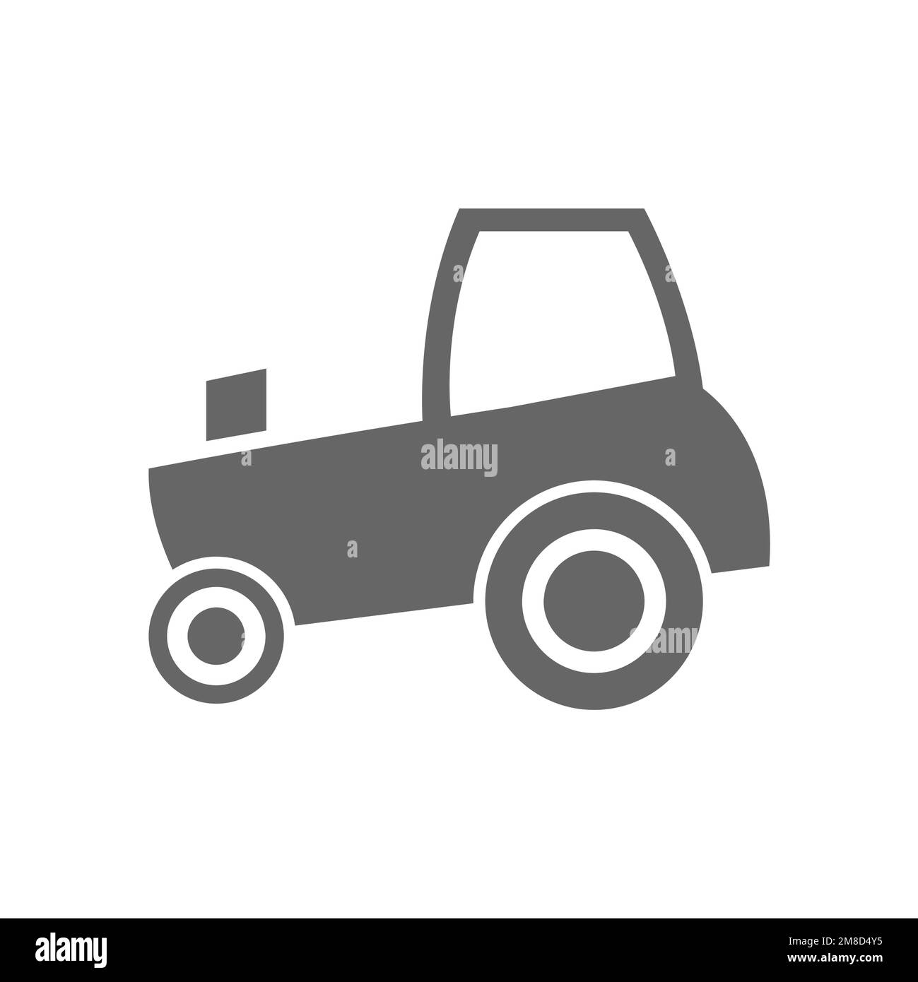 Tractor icons, common graphic resources, vector illustrations Stock ...