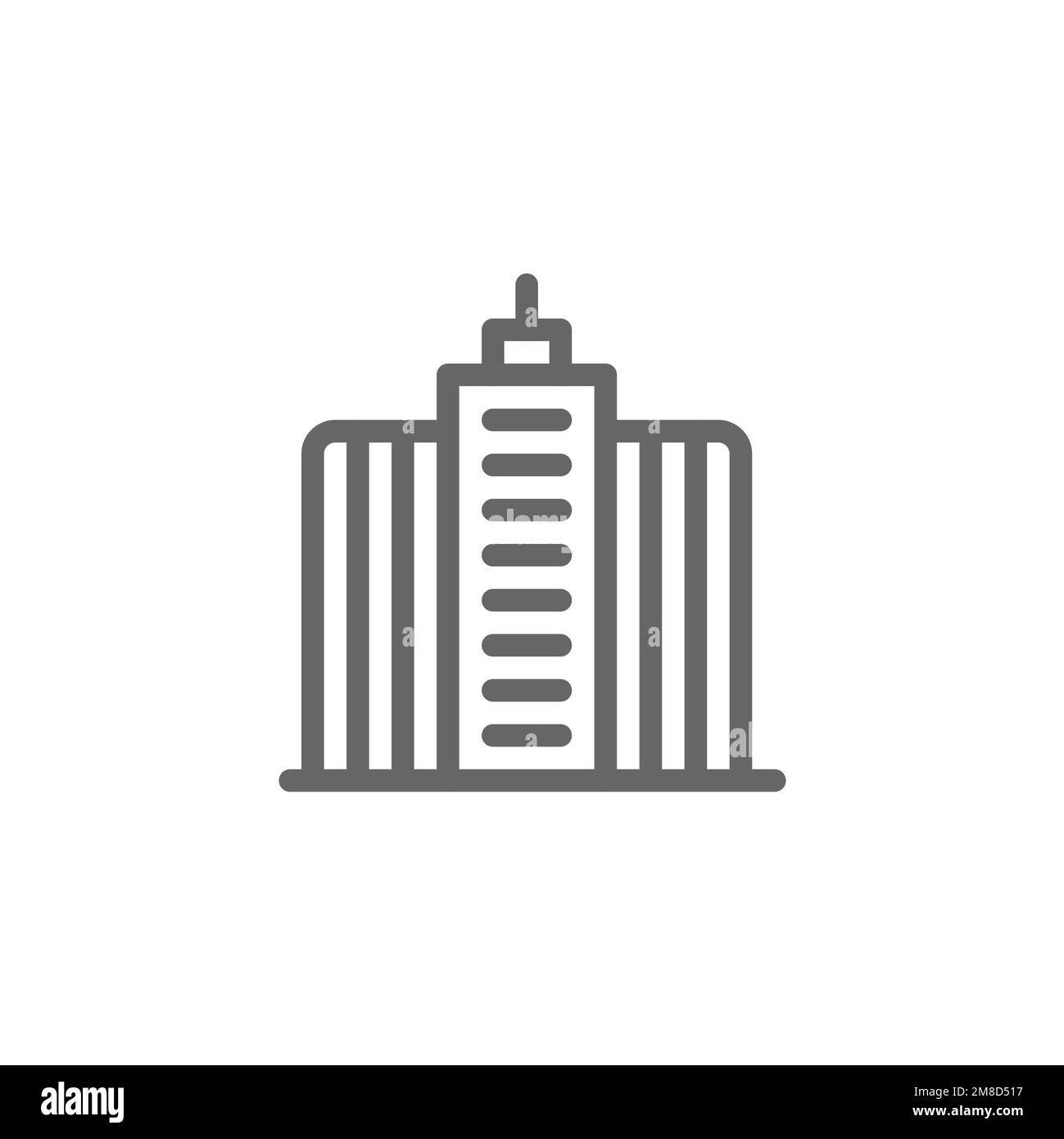 Commercial building icons, common graphic resources, vector ...