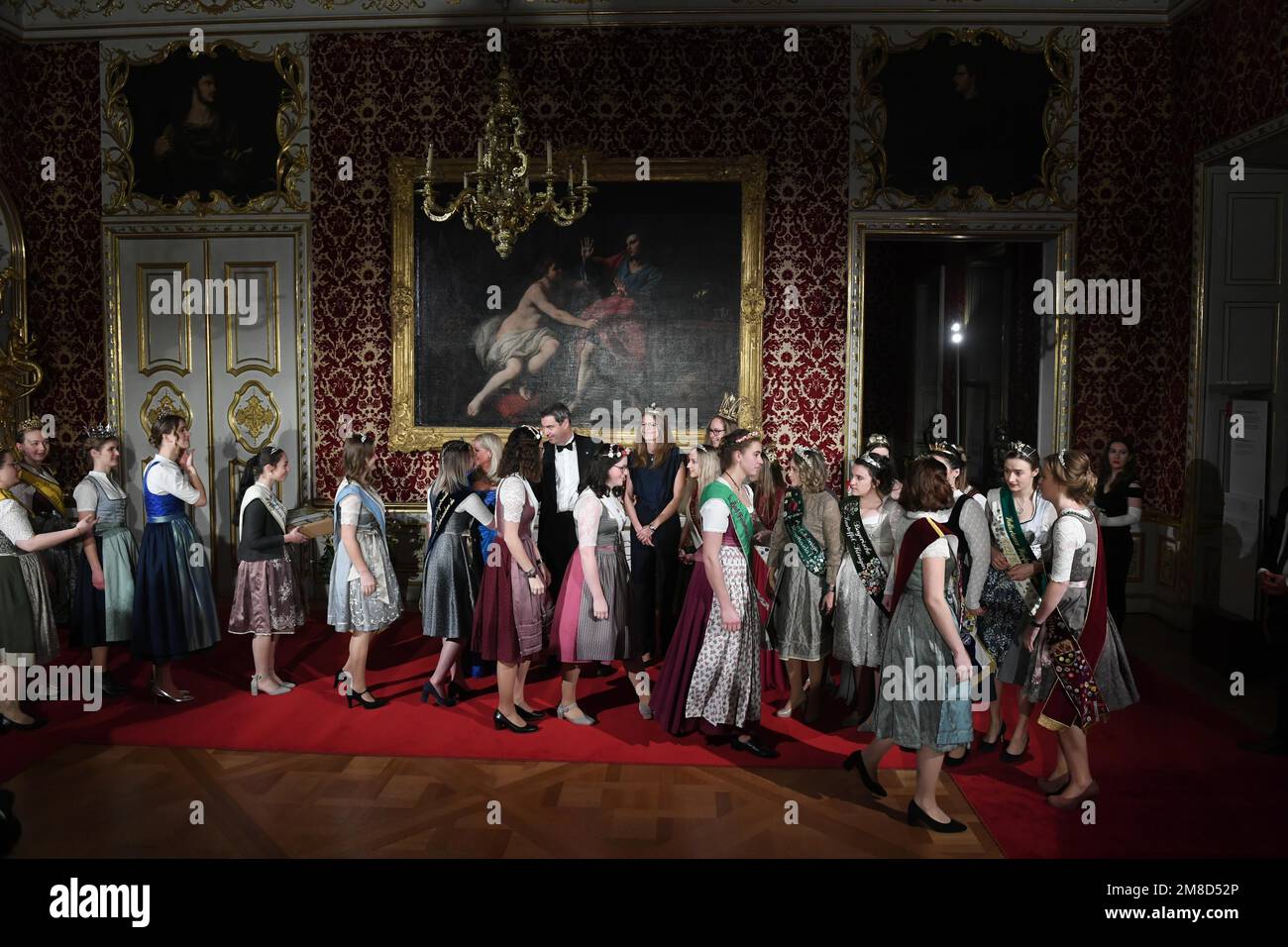 Munich, Germany. 13th Jan, 2023. Bavarian Prime Minister Markus Söder ...