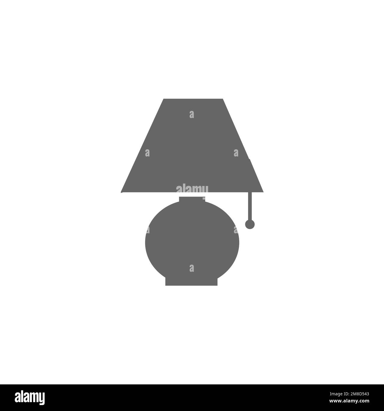 Bed lamp icons, common graphic resources, vector illustrations Stock ...