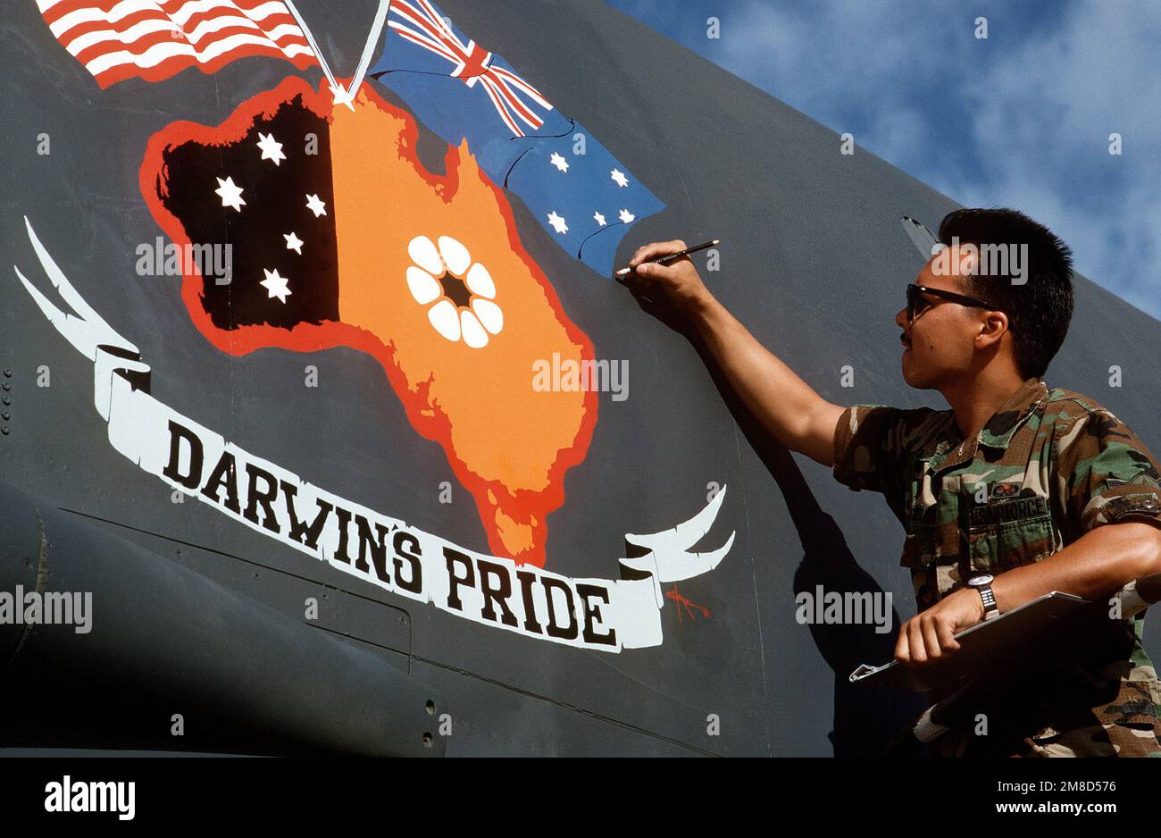 AMN Chazamn Knoezur of the 43rd Organizational Maintenance Squadron ...