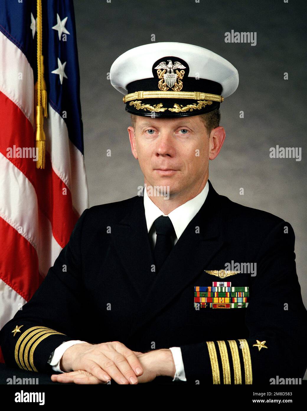 Captain James H. Roser, USN (covered). Country: Unknown Stock Photo - Alamy