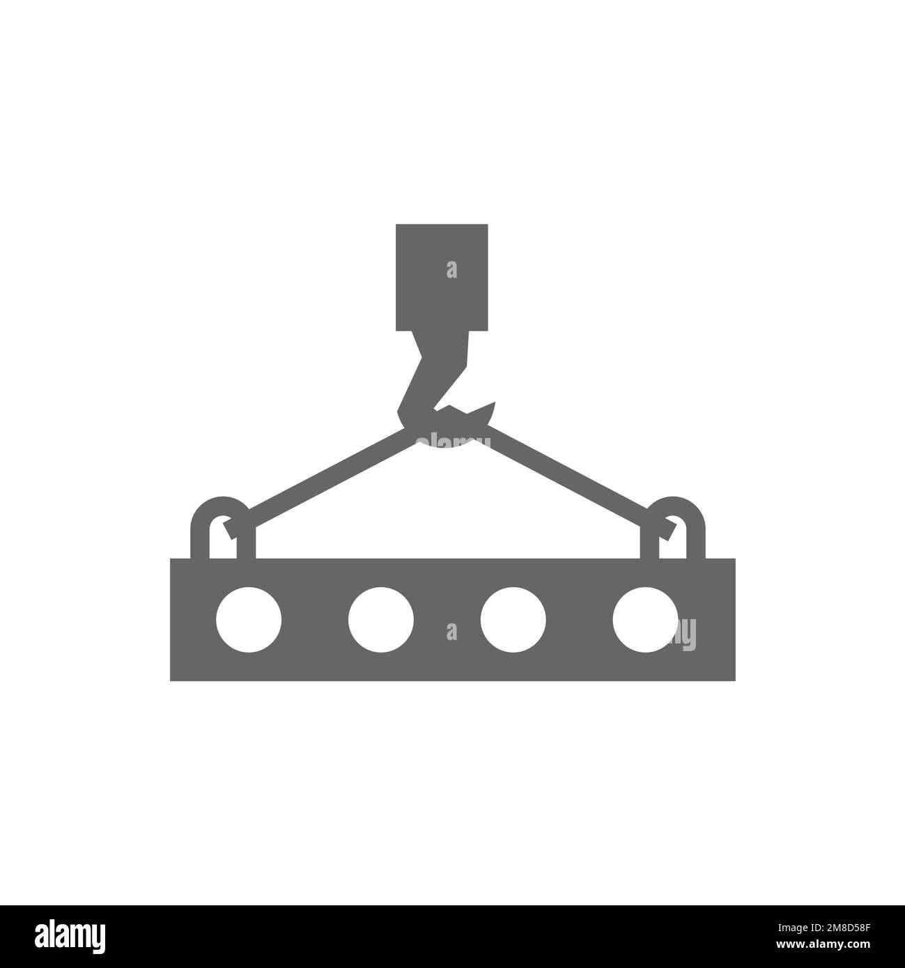 Hook lifting construction material icon, common graphic resources ...