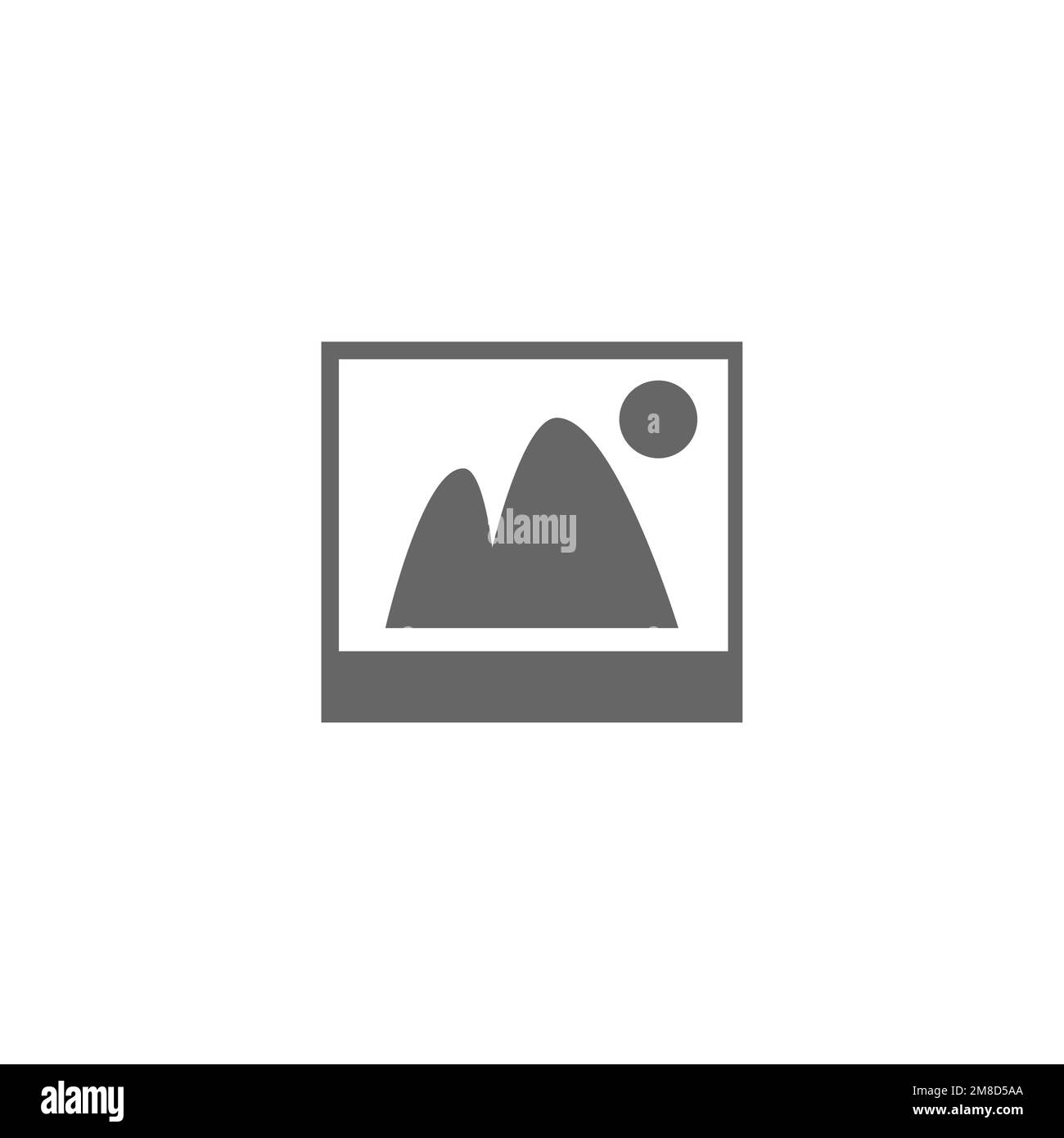 Image placeholder icons, common graphic resources, vector illustrations ...