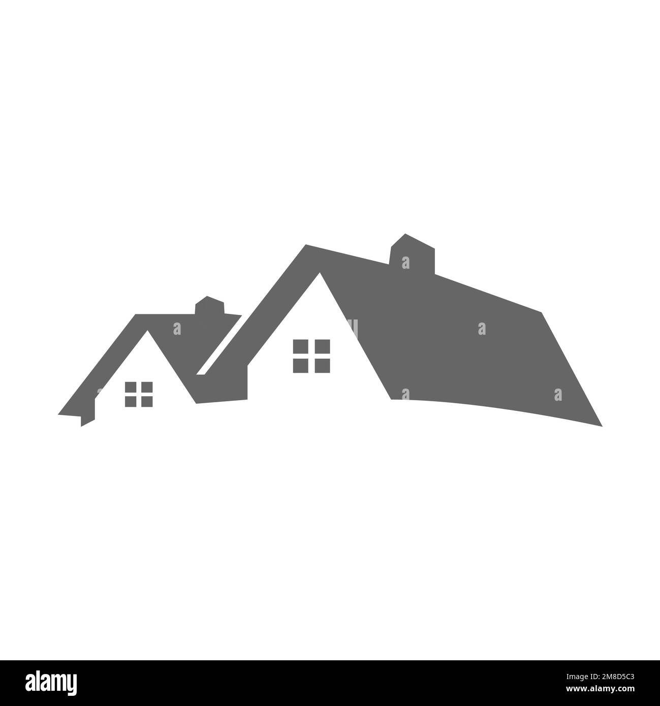 Village icons, common graphic resources, vector illustrations Stock ...