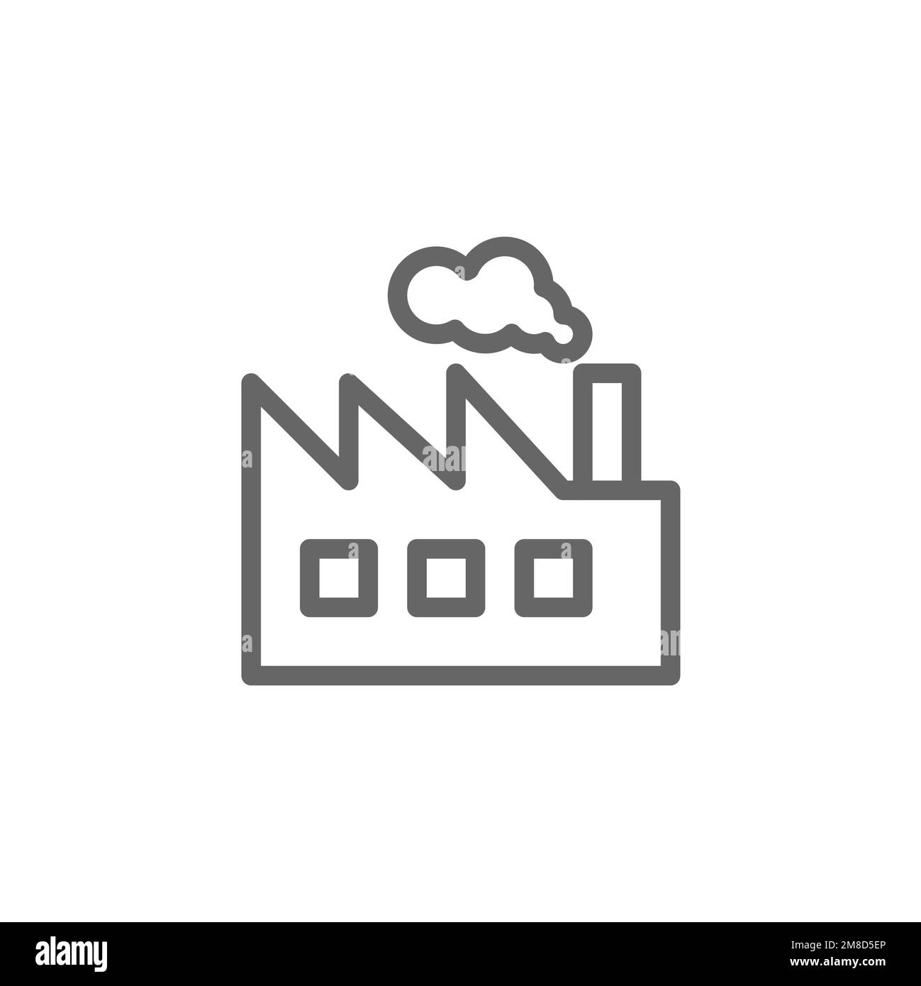Factory icons, common graphic resources, vector illustrations Stock ...