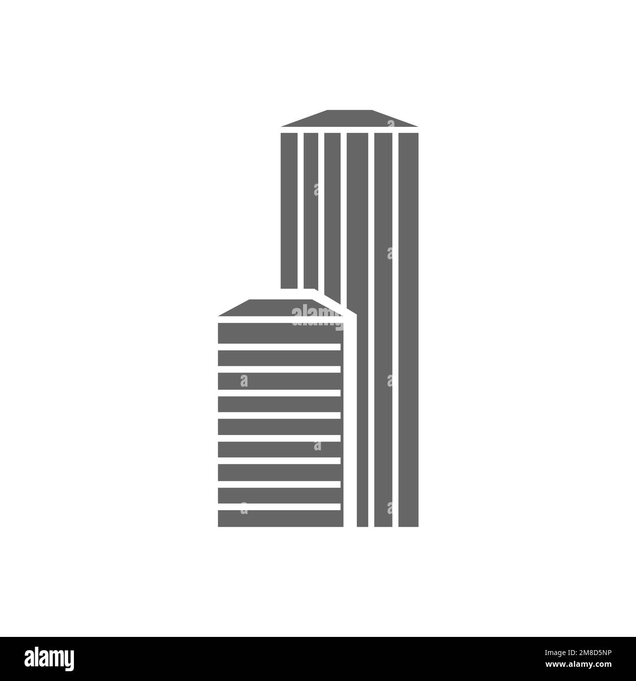 Tall building icons, common graphic resources, vector illustrations ...