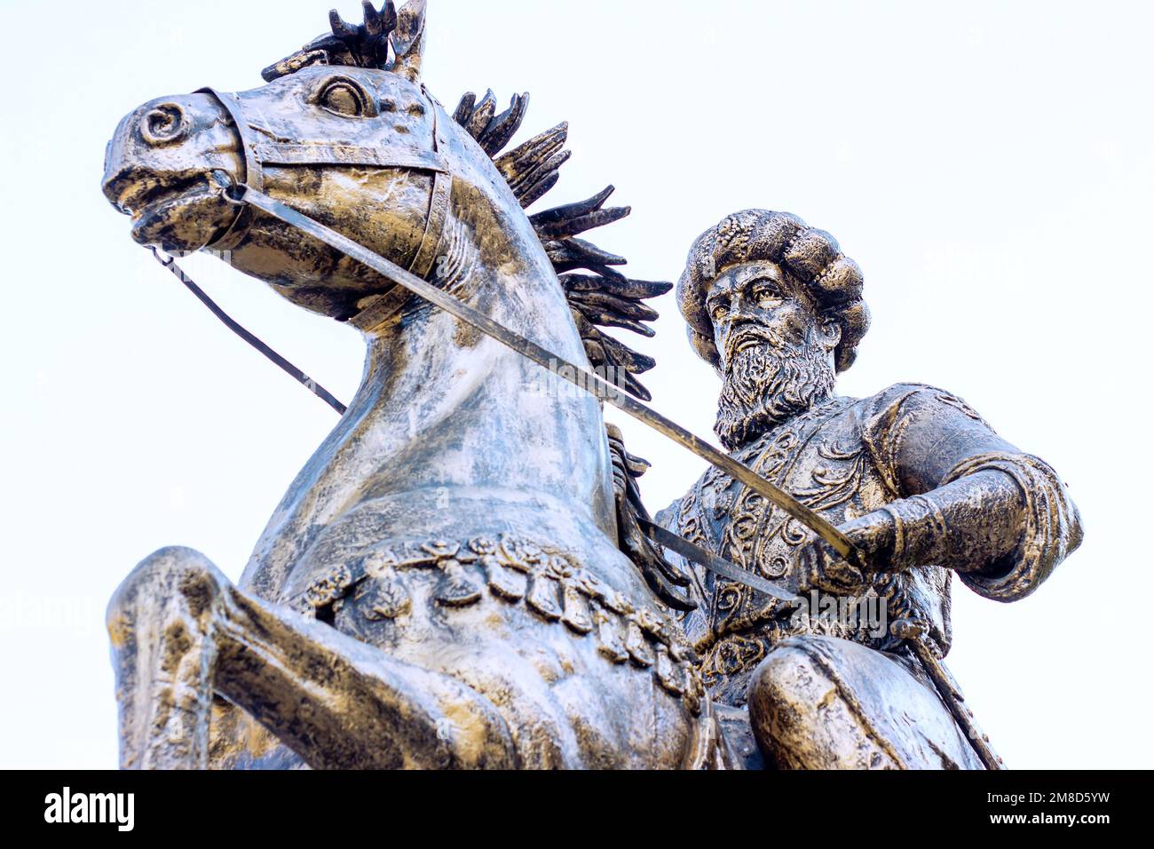 Dushanbe Tajikistan July 2 2022 The Bronze Statue Of Giyas Ad Din
