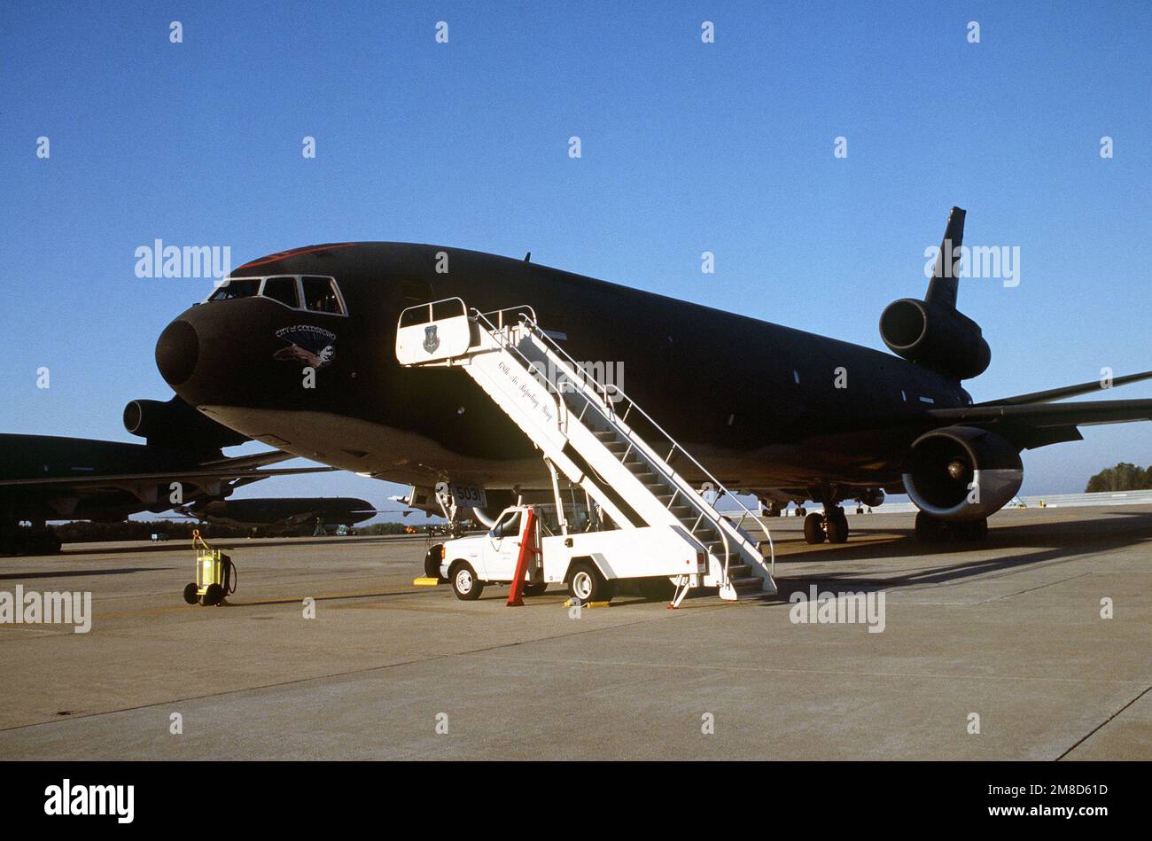 The "The City of Goldsboro", the first KC-10A Extender aircraft to be ...