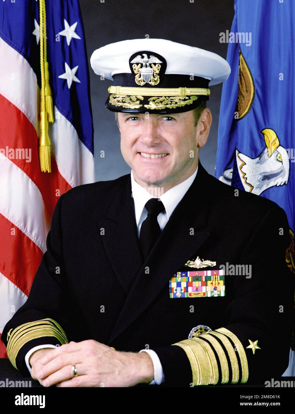 ADM David E. Jeremiah, USN, (covered). Country: Unknown Stock Photo - Alamy