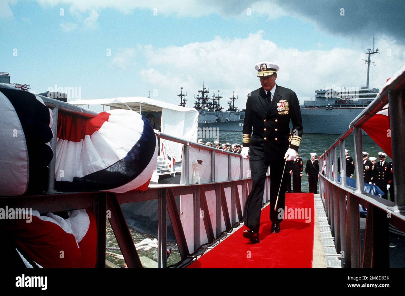 Vice Admiral Peter M. Hekman Jr., Commander, Naval Sea Systems Command ...