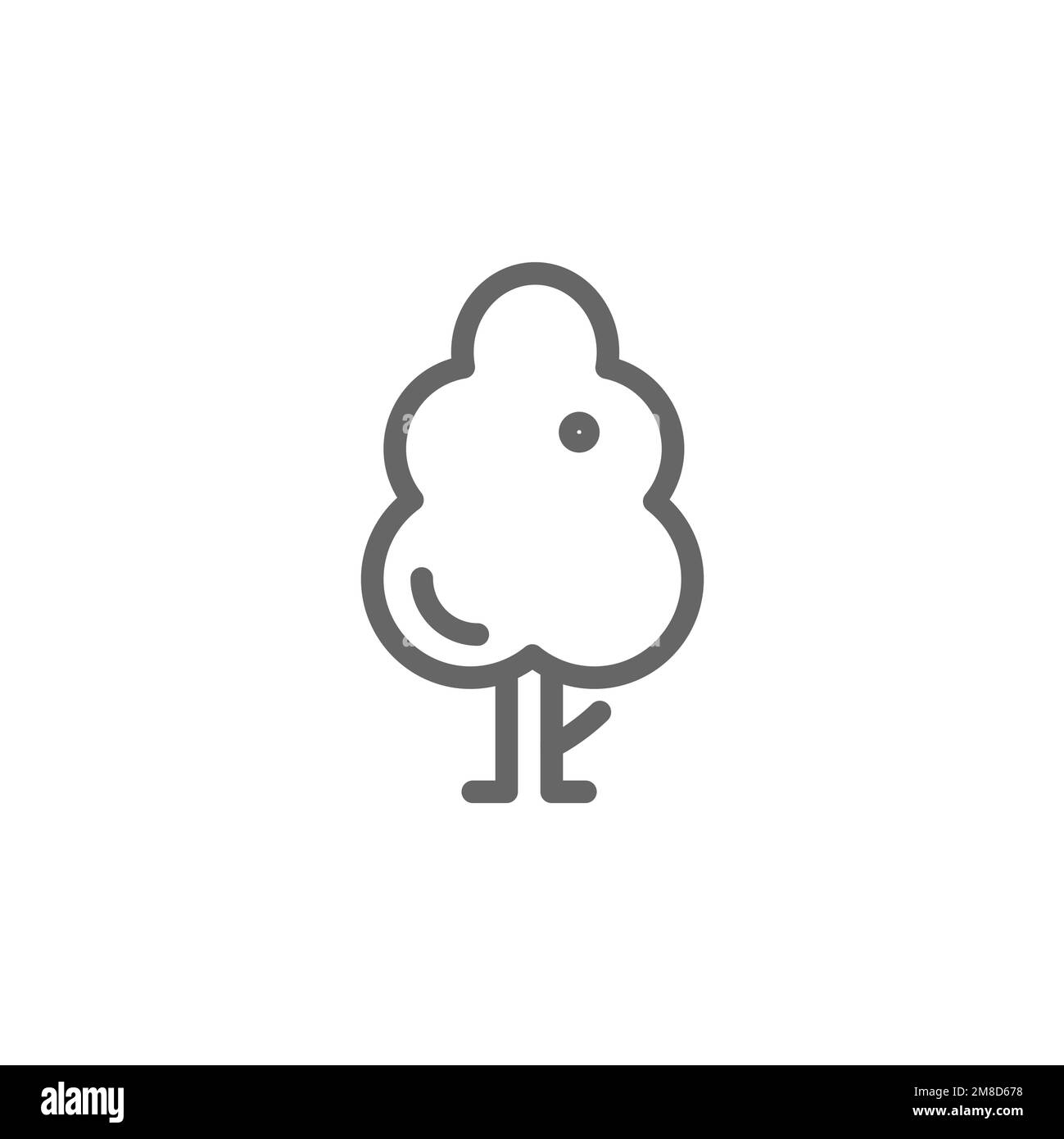 Tree icons, common graphic resources, vector illustrations Stock Vector ...