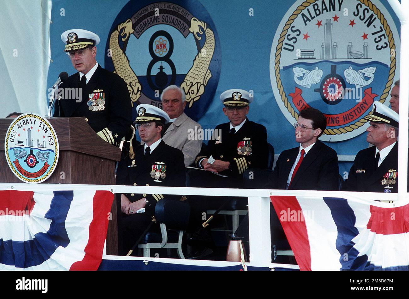 Vice Admiral Peter M. Hekman Jr., Commander, Naval Sea Systems Command ...