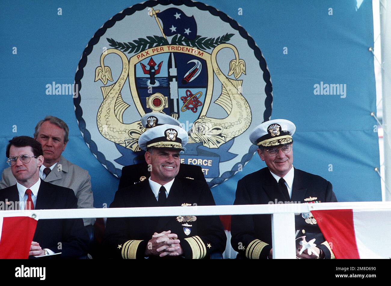 Representative Michael R. McNulty, (D-NY), principal speaker, waits for ...