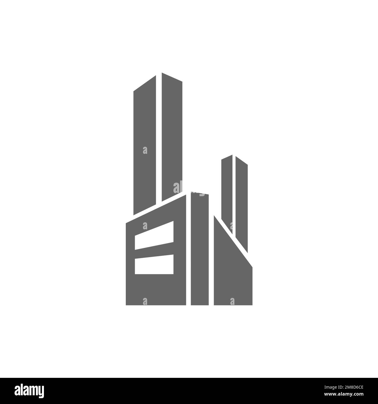 Tall building icons, common graphic resources, vector illustrations ...