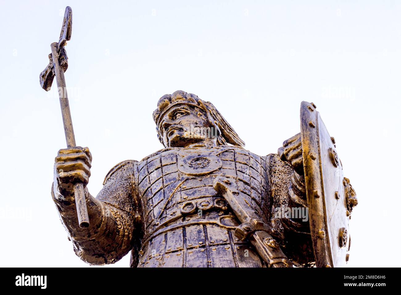 Dushanbe Tajikistan July 2 2022 The Bronze Statue Of Khushnavaz