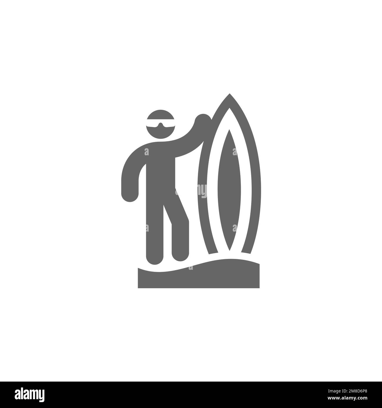 Surf icons, common graphic resources, vector illustrations Stock Vector ...