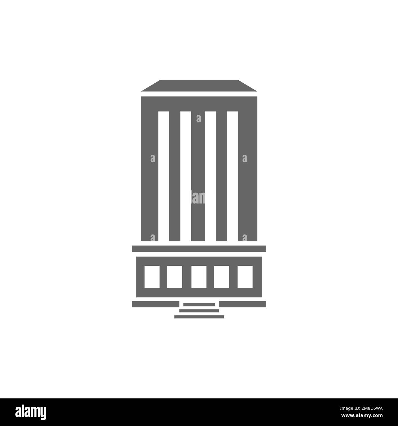 Tall building icons, common graphic resources, vector illustrations ...