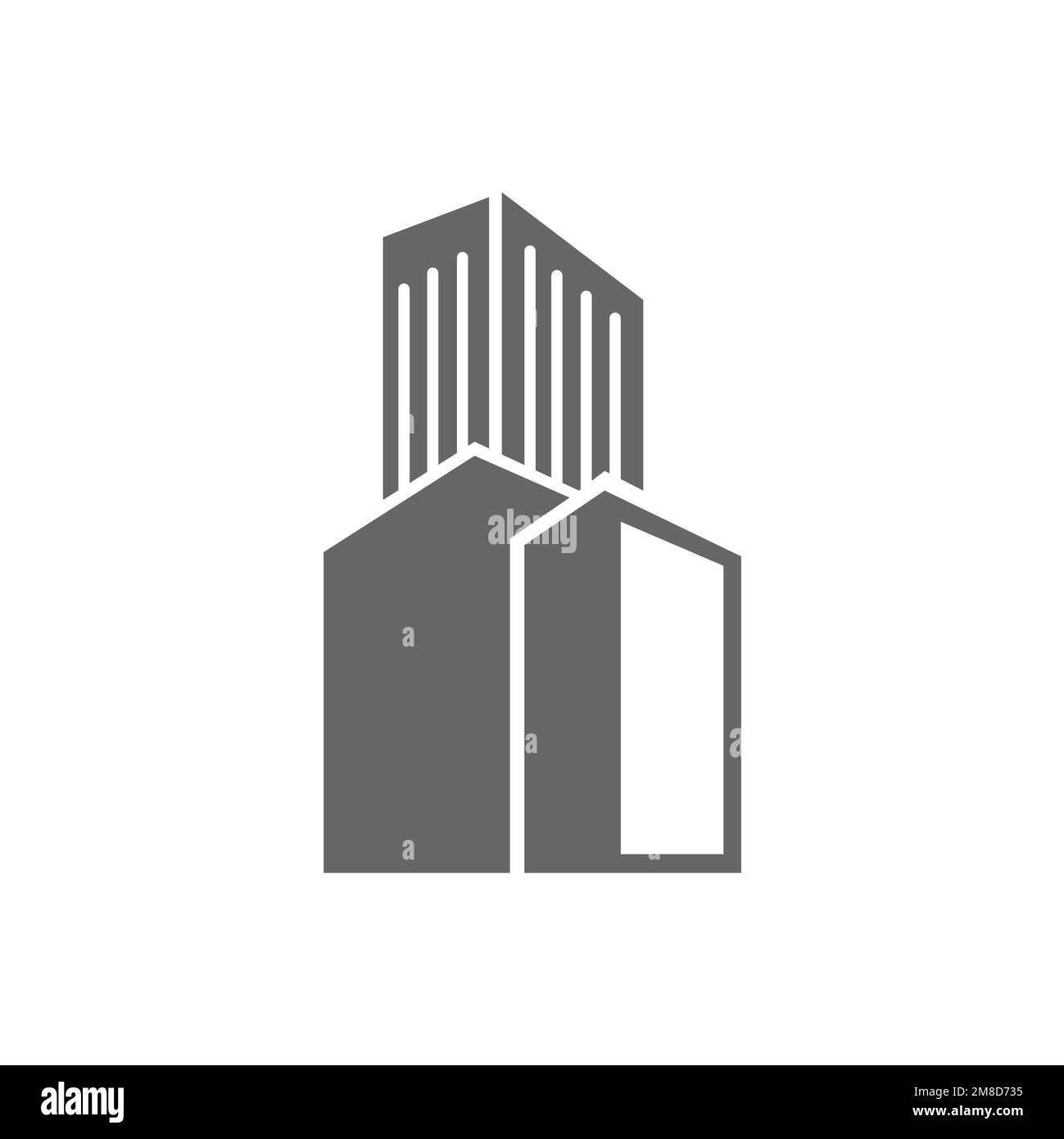Office building icons, common graphic resources, vector illustrations ...