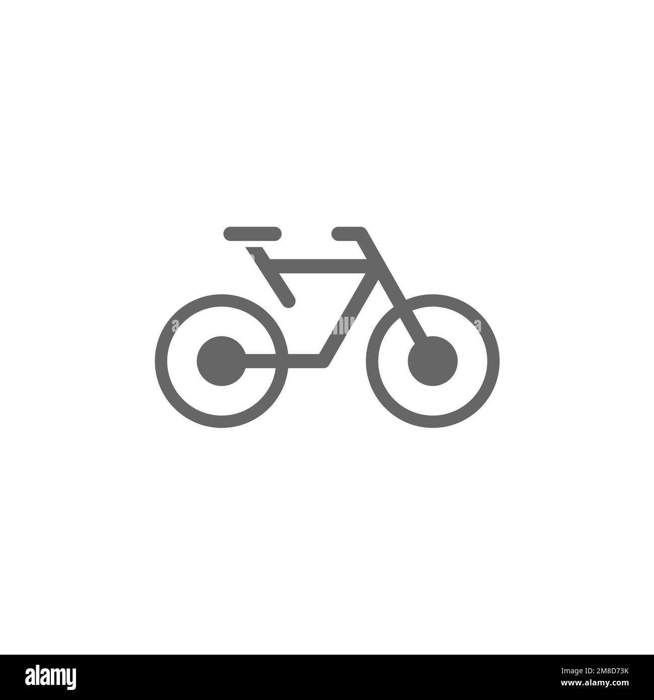 Bicycle icons, common graphic resources, vector illustrations Stock ...