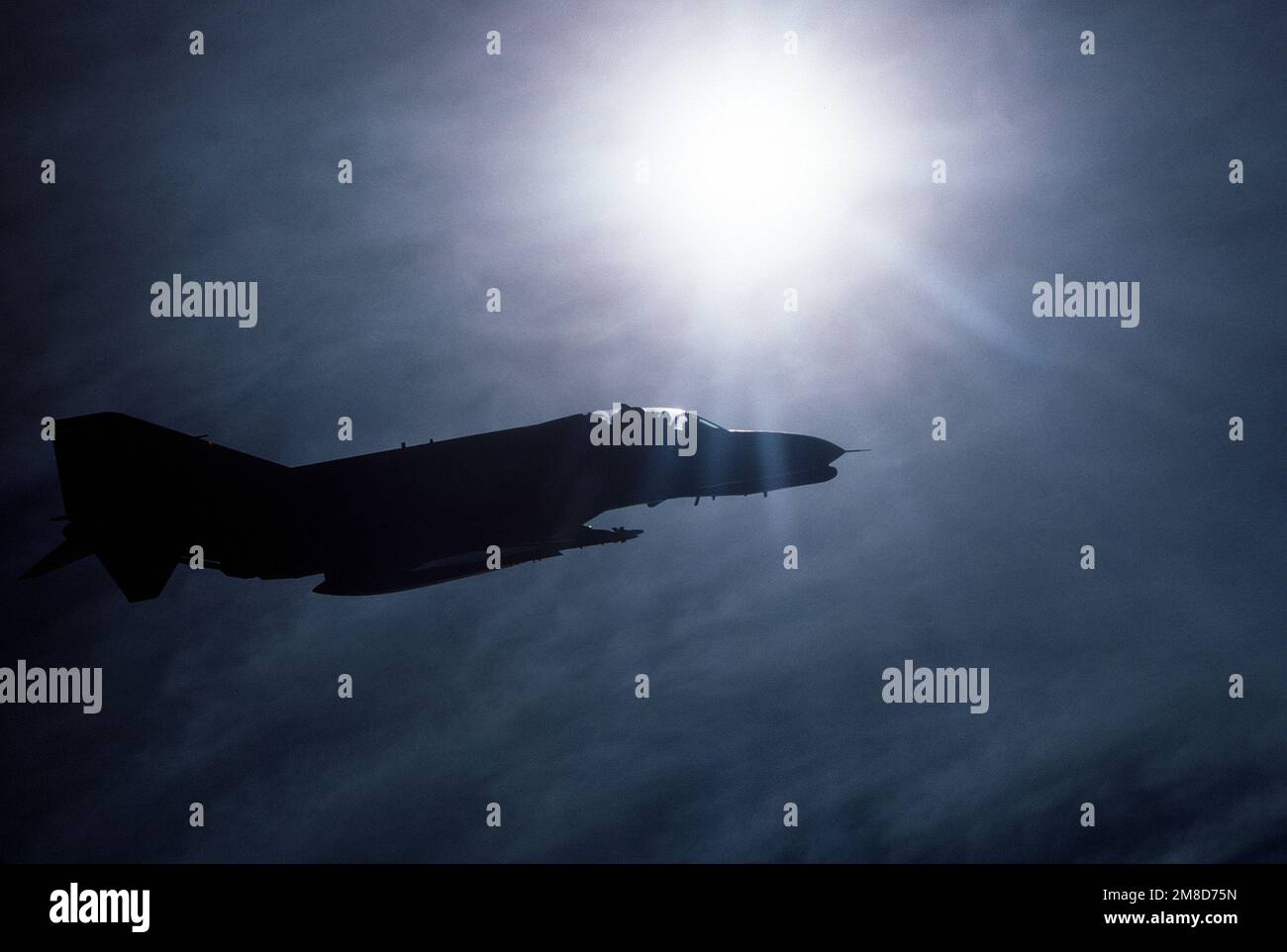 An F-4G Phantom II Advanced Wild Weasel aircraft of the 37th Tactical ...