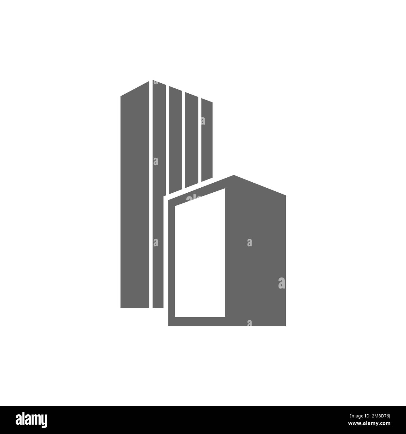 Tall building icons, common graphic resources, vector illustrations ...