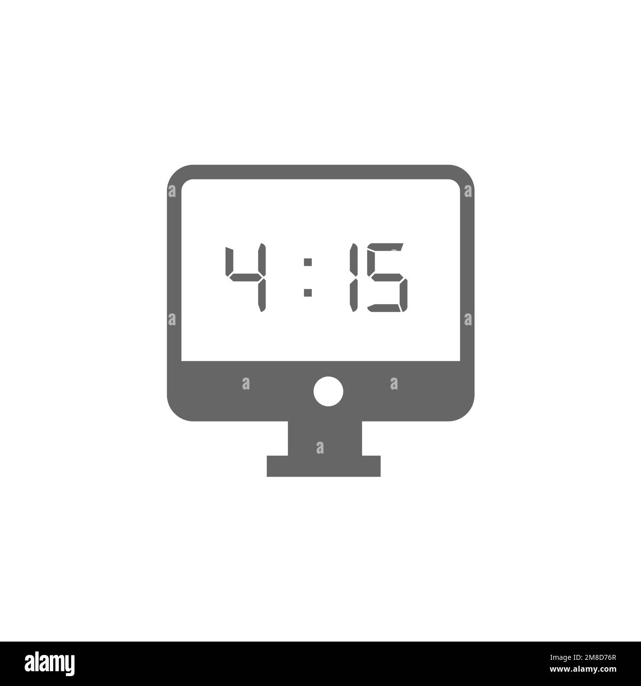 Computer display icons, common graphic resources, vector illustrations ...