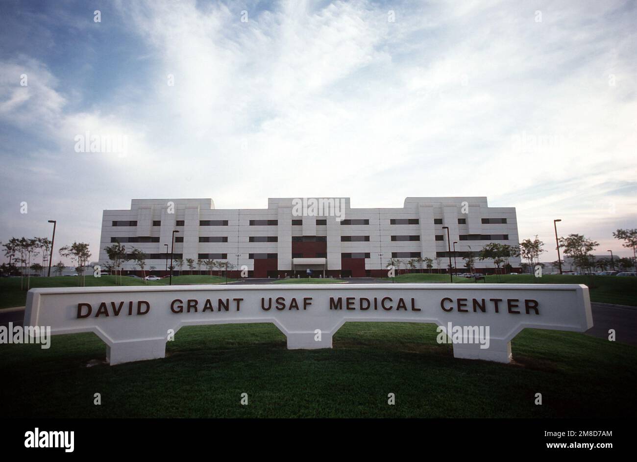 An exterior view of the new David Grant Medical Center. Base: Travis Air Force Base State ...