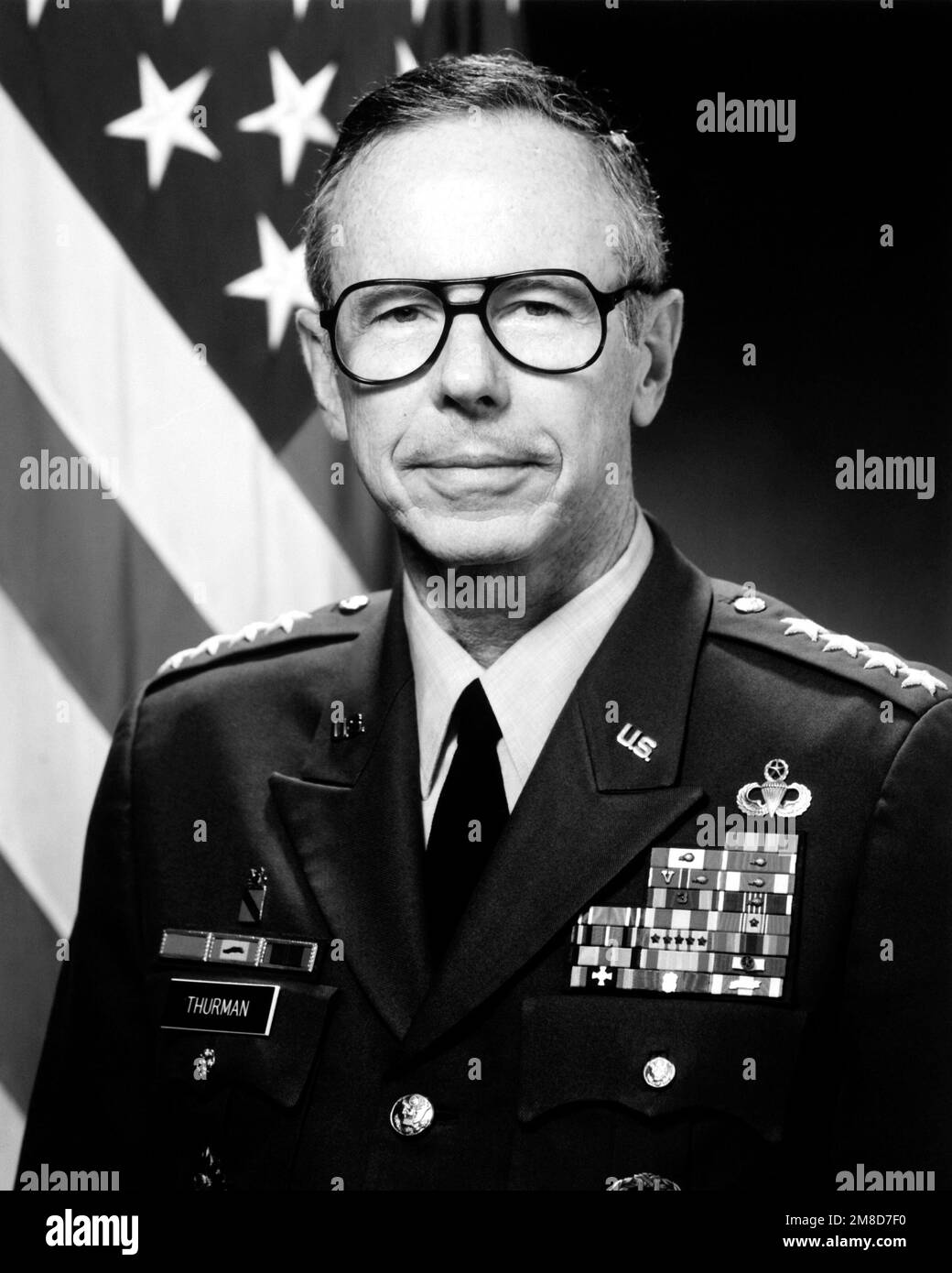 GEN Maxwell R. Thurman, USA (uncovered). Country: Unknown Stock Photo ...