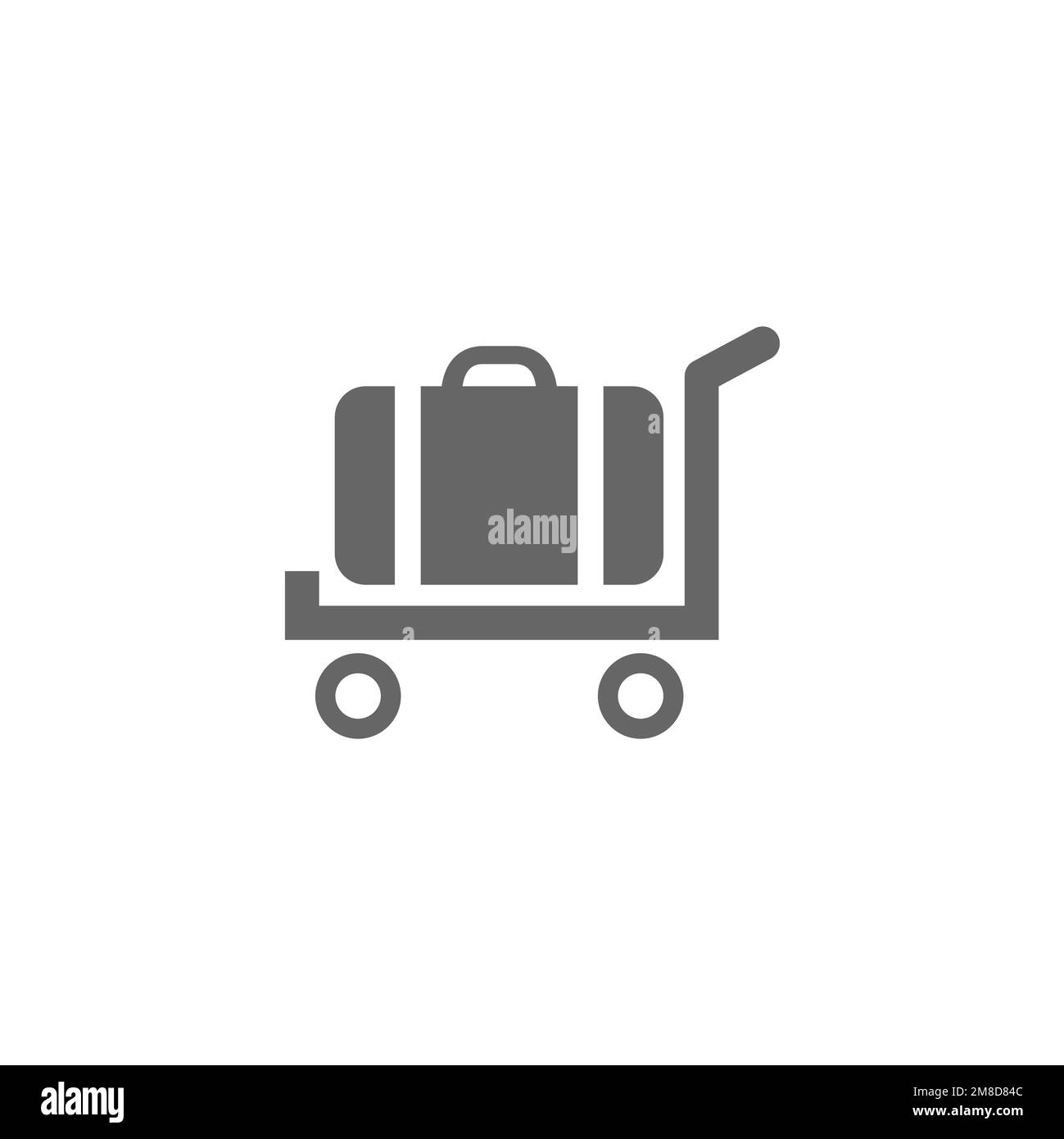 Baggage check icon, common graphic resources, vector illustration Stock ...