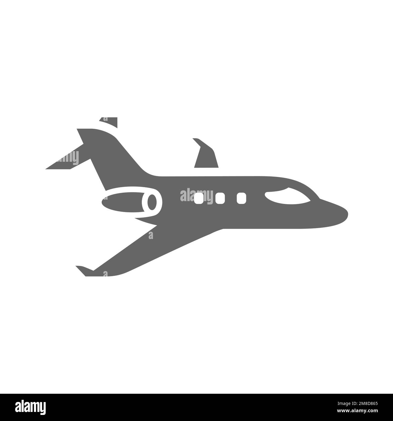 Aircraft icons, common graphic resources, vector illustrations Stock ...