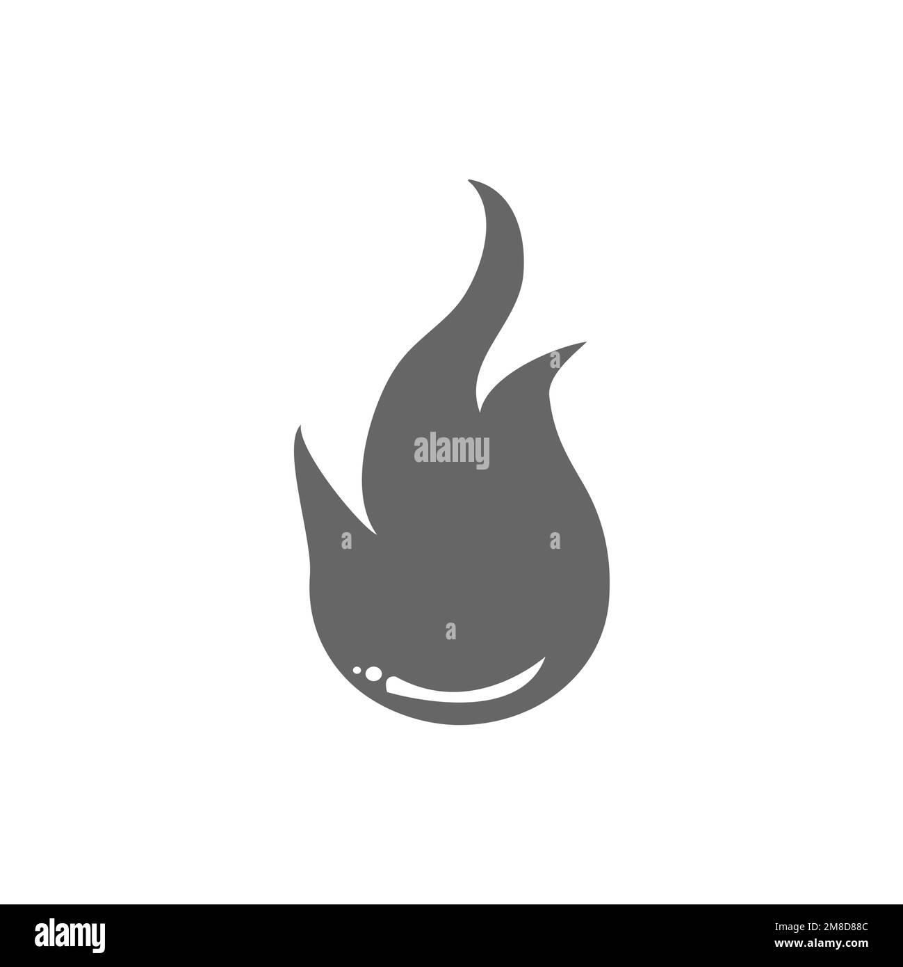 Flame icon, common graphic resources, vector illustration Stock Vector ...