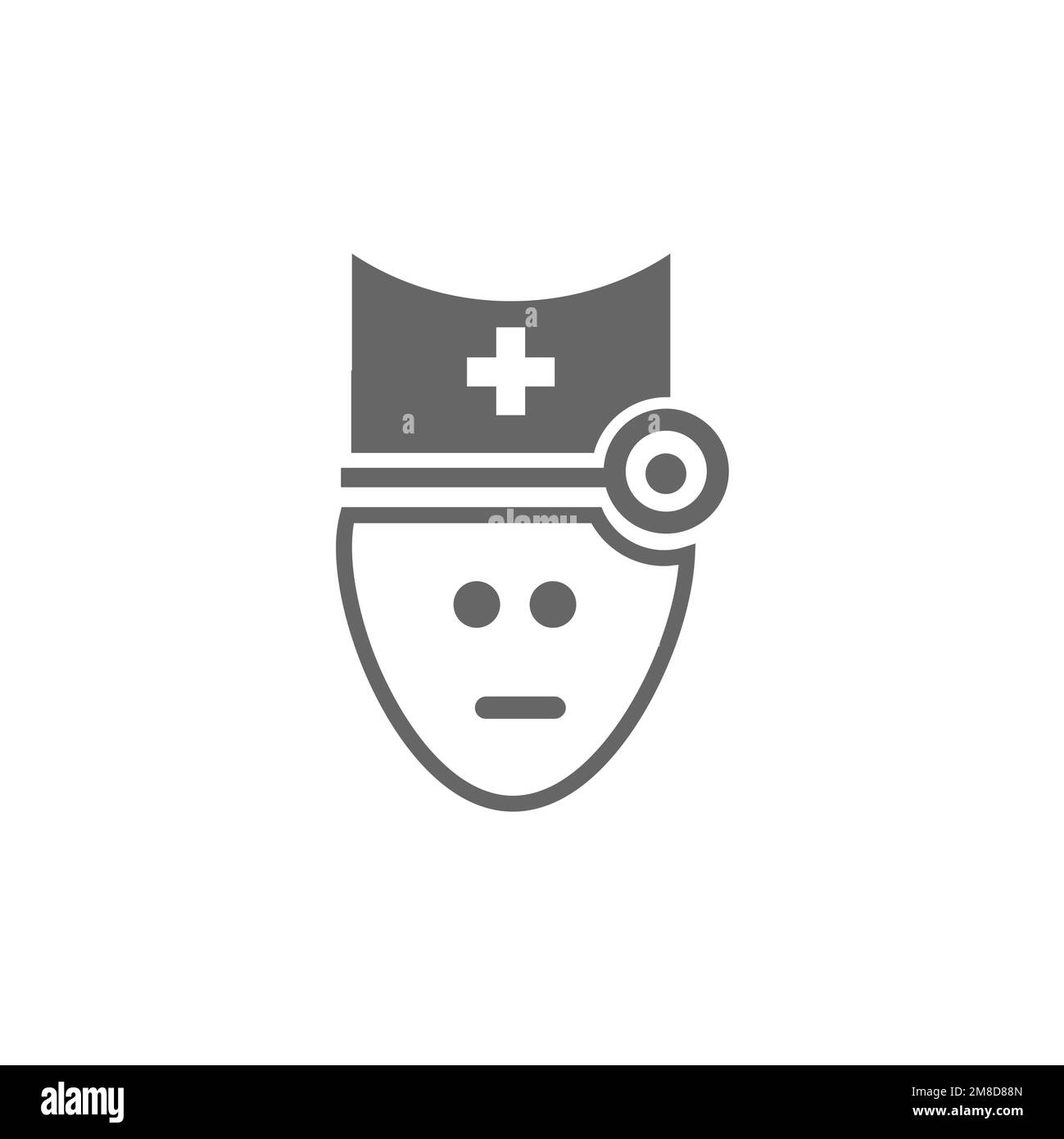 Nurse icons, common graphic resources, vector illustrations Stock ...
