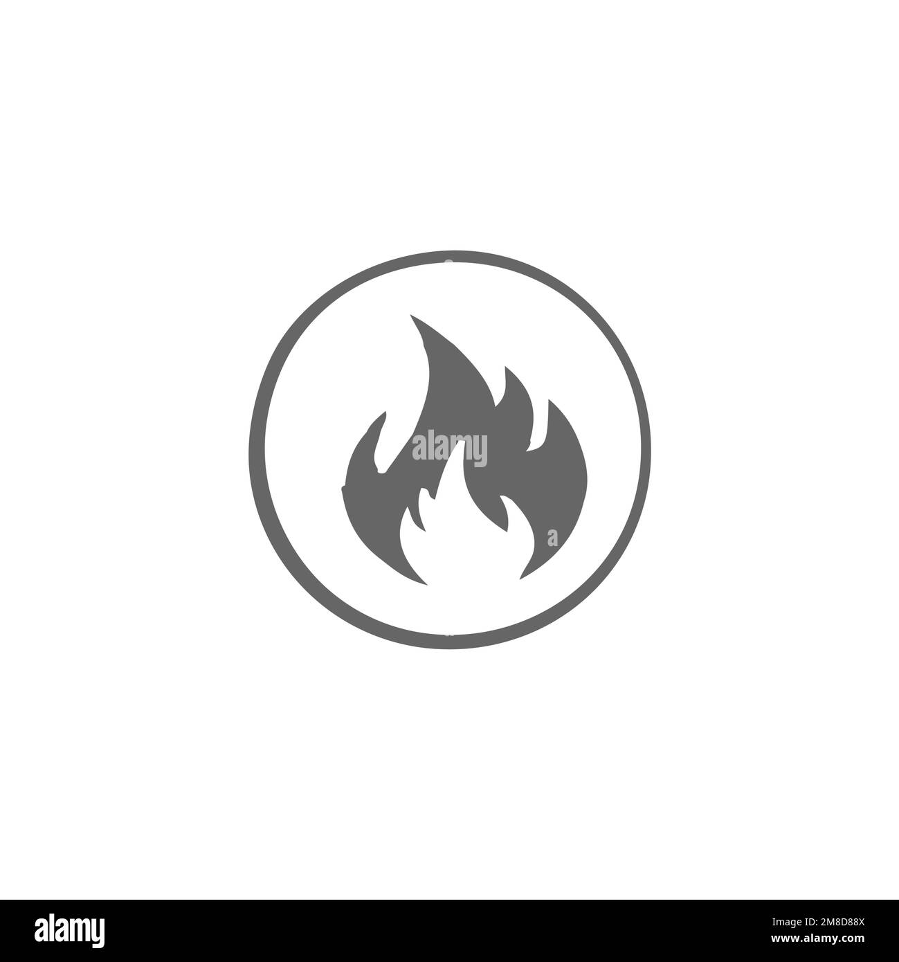 Flame icon, common graphic resources, vector illustration Stock Vector ...